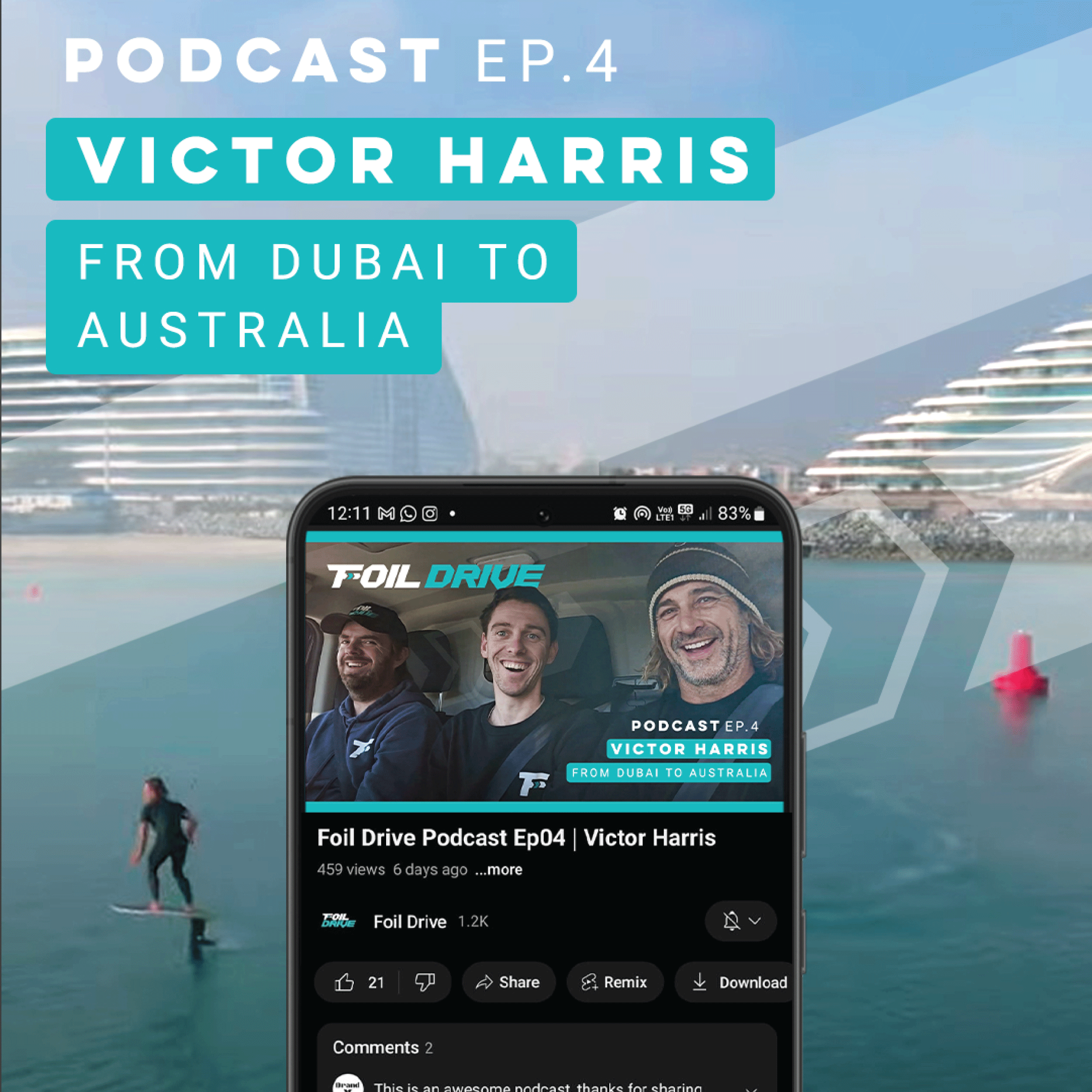 Foil Drive Podcast | Ep 04 | Victor Harris – Foil Drive Pty Ltd