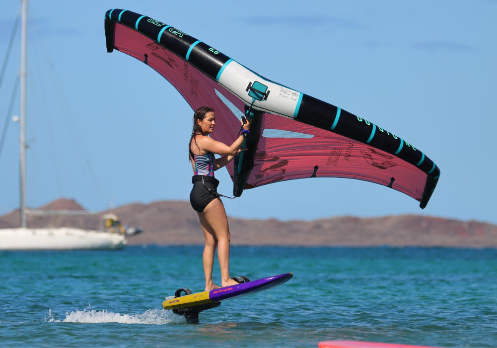 Wing Foiling Made Easier | More Wind Days with Foil Drive